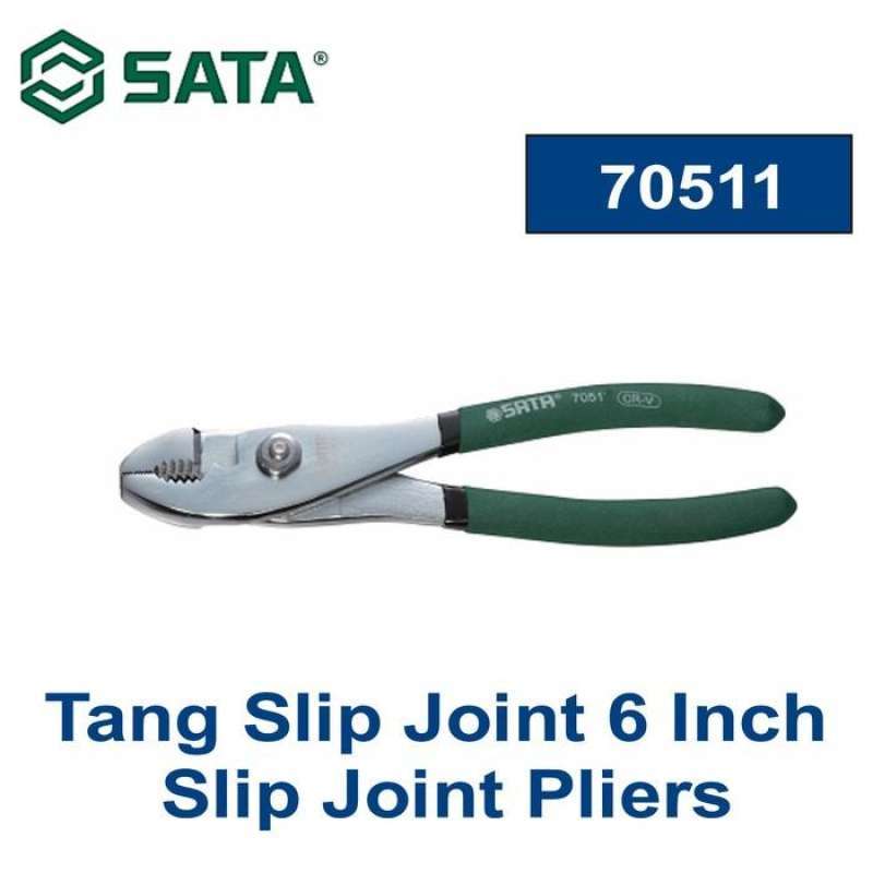 Jual Tang Slip Joint 6 Inch - Slip Joint Pliers 70511 Sata Tools Di ...