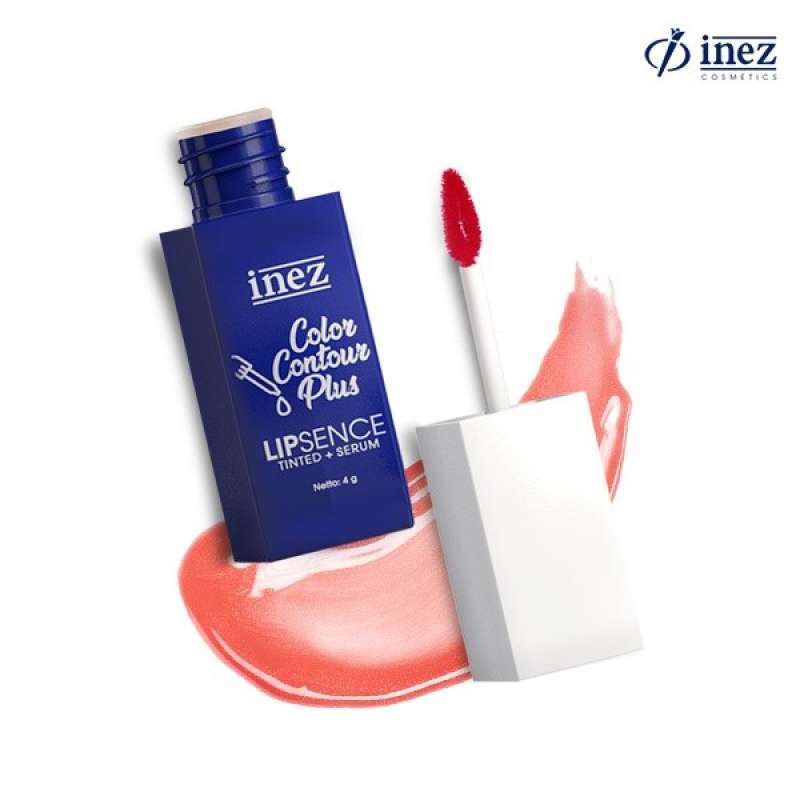 Jual Inez Cosmetics Color Contour Plus Lipsence 4g - Lip Tinted+serum ...
