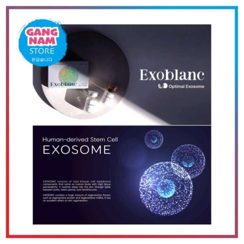 Jual Exoblanc Skinbooster Dual Exosome Special Standart Eropa Face ...