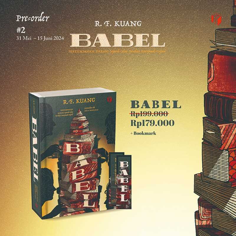 Promo Novel Babel - R. F. Kuang - Babel Diskon 12% Di Seller Dear Store ...