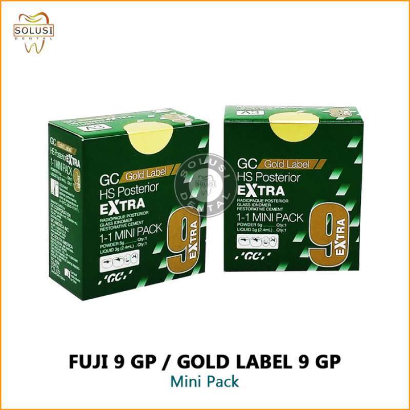 Promo Gic Fuji 9 Mini Pack Glass Ionomer Cement Diskon 33% Di Seller Desa Otomotif - Meruya ...