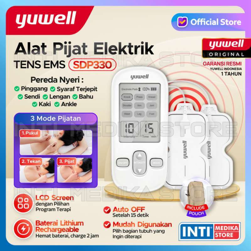 Jual Yuwell - Digital Tens Saraf & Otot Sdp 330 Alat Terapi Pijat ...