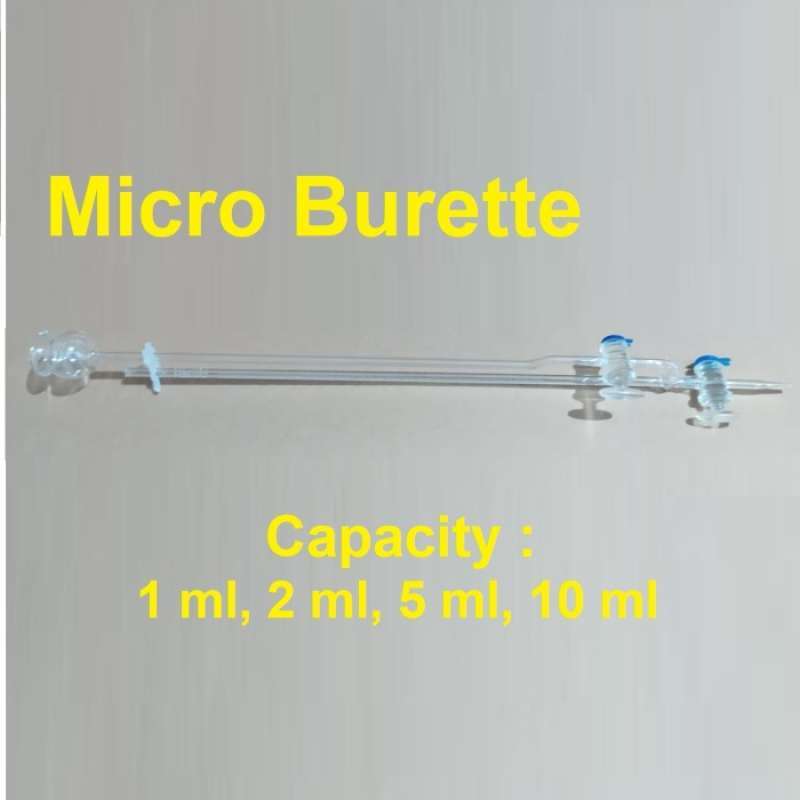 Promo Micro Buret 1 Ml 2 Ml 5 Ml 10 Ml Microburet Mikro Burette ...