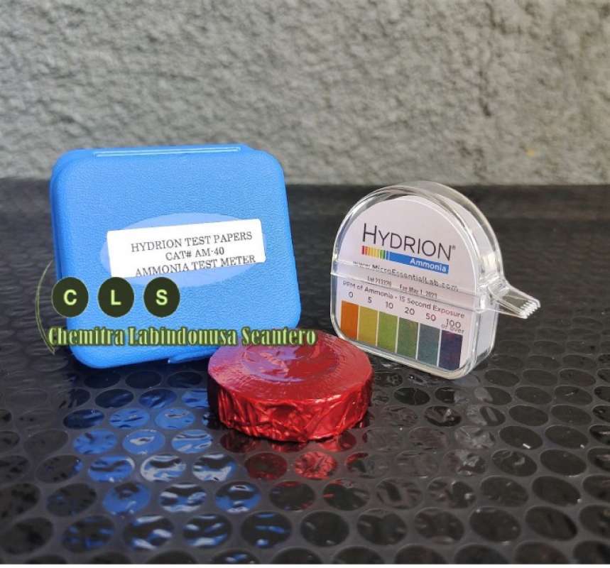 Jual Hydrion Am-40 Ammonia Test Paper Uji Tes Amoniak Am40 Tes Cepat ...