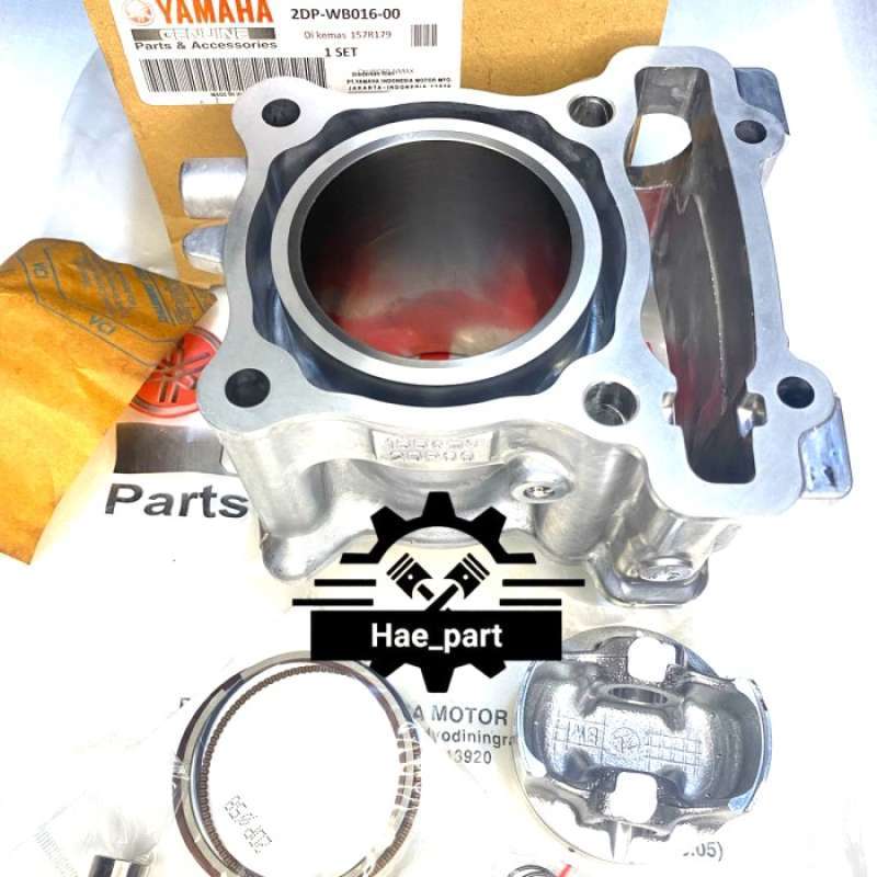 Promo Blok Block Seher Cylinder Piston Set Yamaha Nmax Aerox 155 2dp Diskon 27% Di Seller Mekar ...