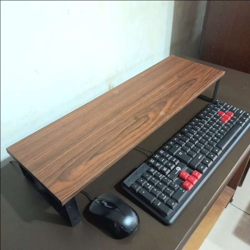 Jual Heritage Desk Shelf Monitor Stand Laptop Riser Alas Pc Komputer ...