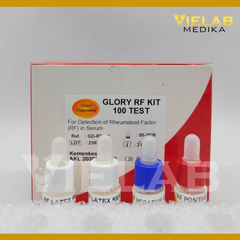 Promo Rf Latex Kit 100 Test Glory Diagnostics Diskon 33% Di Seller ...