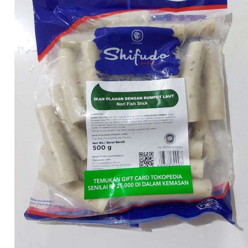 Promo Shifudo Toppoki Nori Fish Stik Ikan Olahan Rumput Laut Frozen ...