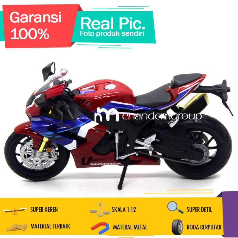 Jual Diecast Miniatur Mainan Sepeda Motor Gede Honda Cbr1000rr-r ...