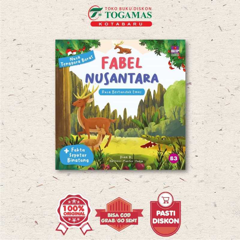 Jual Seri Fabel Nusantara: Ntb Rusa Bertanduk Emas - Dian K. Di Seller ...