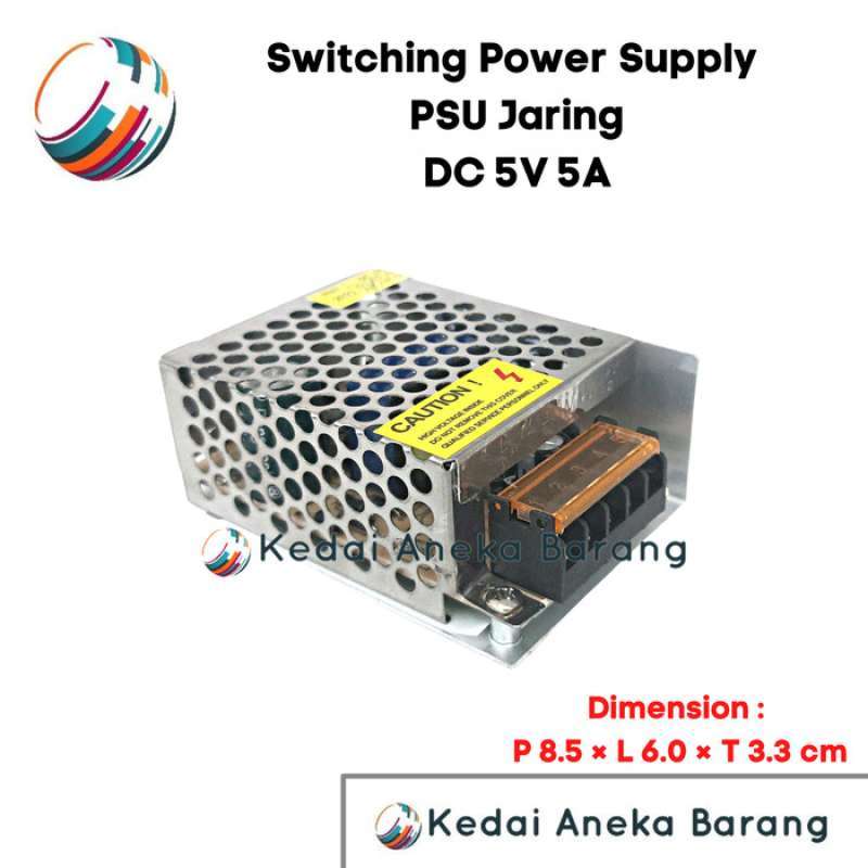 Jual Switching Power Supply Psu 5v 5a High Quality, 5 Volt 5 Ampere Di Seller Sweet Shop ...
