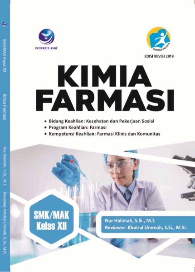 Promo Kimia Farmasi Smk/mak Kelas Xii, Bidang Keahlian: Kesehatan Dan Pekerjaan Sosial Diskon 30 ...