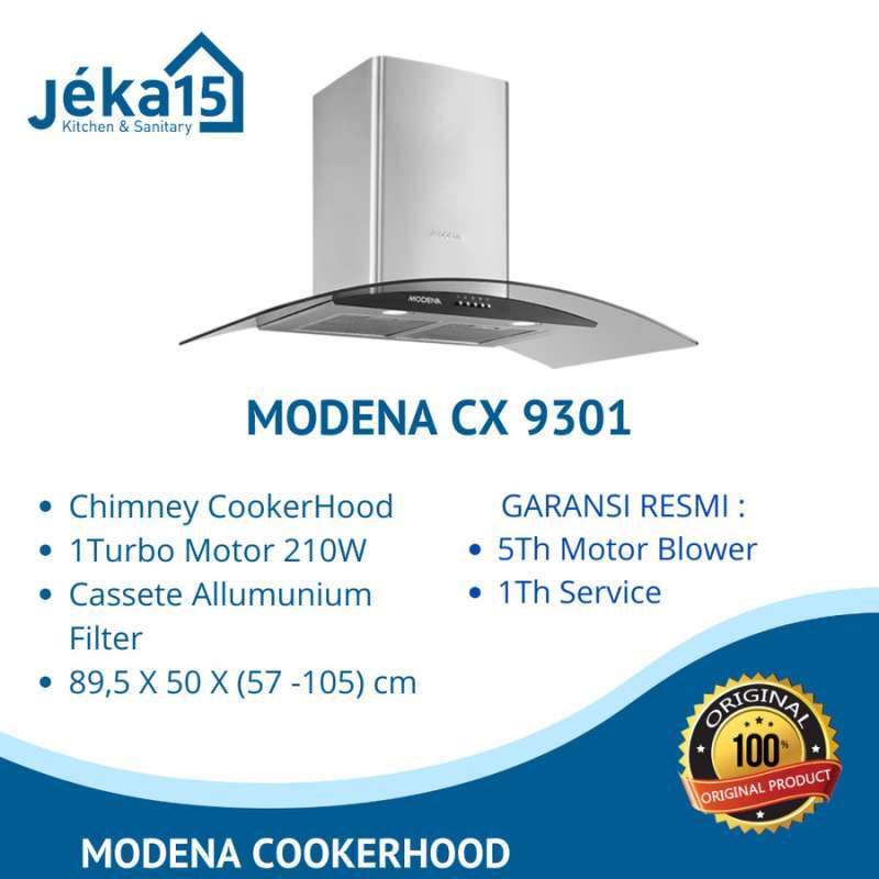 Jual Modena Cx 9301 Chimney Hood Di Seller Jeka15 Kitchen & Sanitary ...