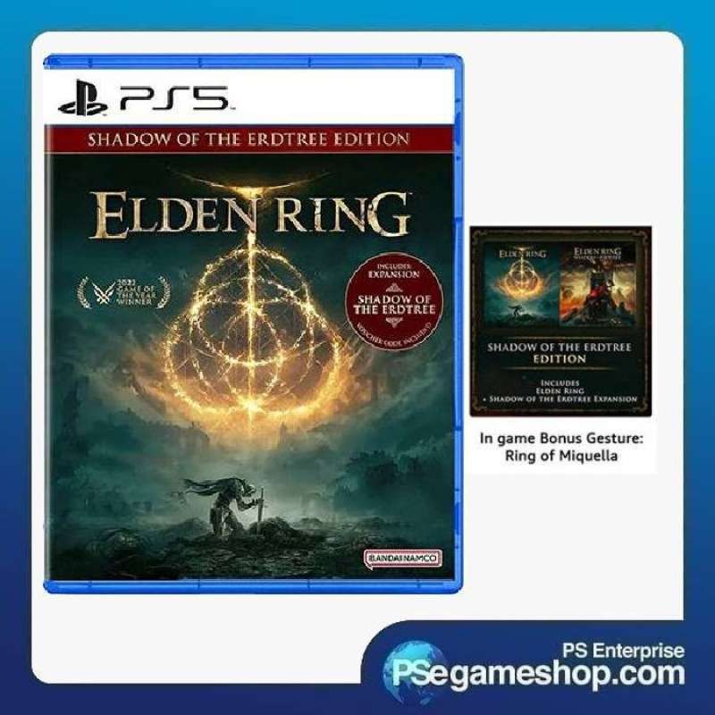 Jual Ps5 Elden Ring Shadow Of The Erdtree Edition - Reg 2 Di Seller ...