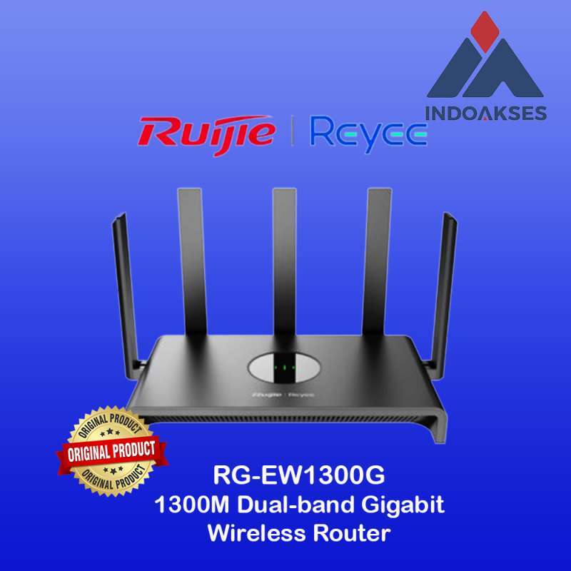 Jual Ruijie Reyee Rg-ew1300g 1300m Dual-band Gigabit Wireless Router ...