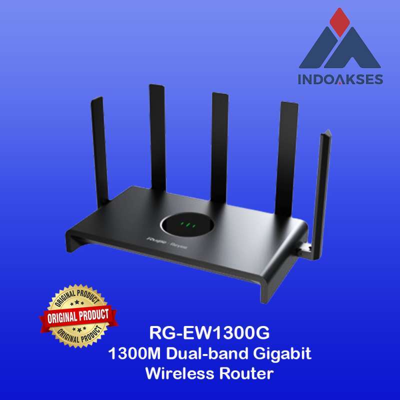 Jual Ruijie Reyee Rg-ew1300g 1300m Dual-band Gigabit Wireless Router ...