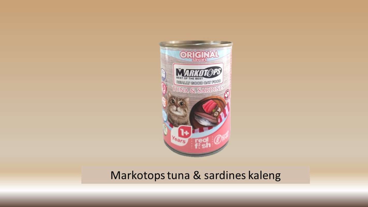 Jual Markotop Adult Kaleng 400gr / Makanan Basah Kucing - Makarel ...