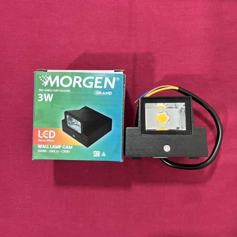 Promo Morgen Lampu Tangga Dinding Taman Led 5w 1 Arah 2 Arah Ip65 ...