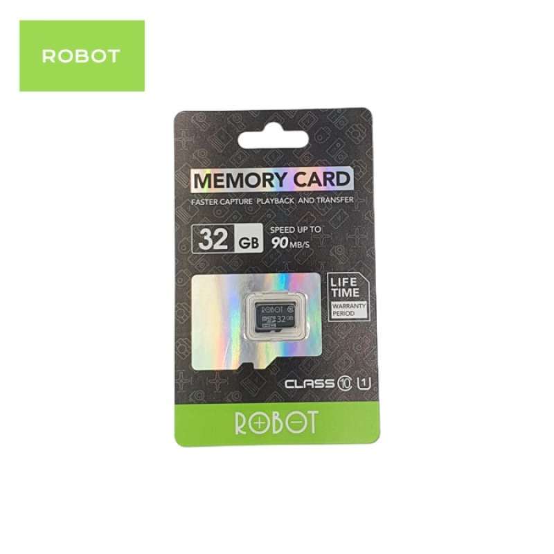 Jual Micro Sd Robot Tf 4gb/8gb/16gb/32gb Memory Card Kartu Memori Hp ...
