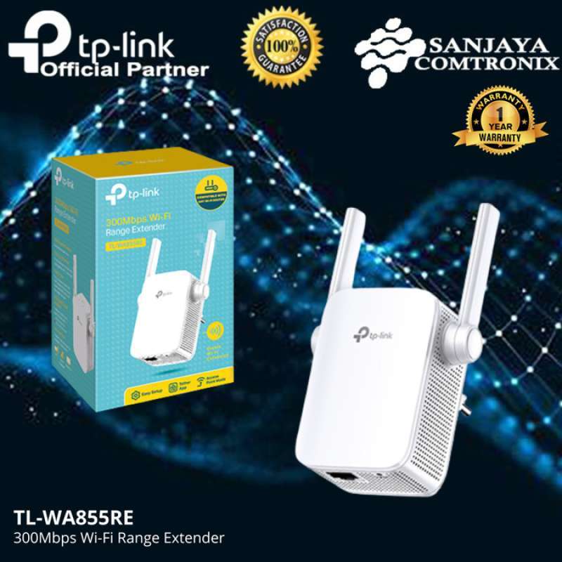 Jual Tp-link Tl-wa855re 300mbps 2 Antenna Wi-fi Range Extender Di ...