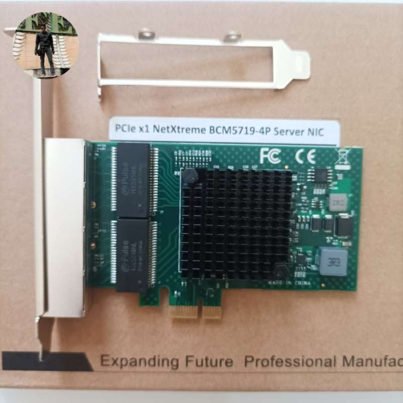 Jual Mikrotik Ethernet Intel Lan Card Quad Port Gigabit - Intel 82571 Di Seller Velvet Store ...