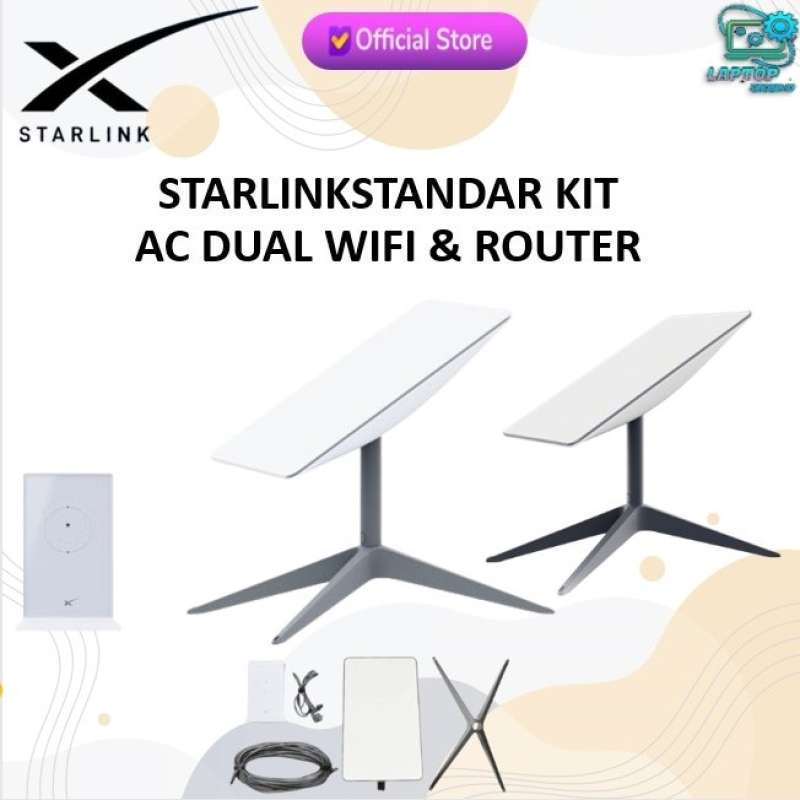 Jual Starlink Standar Internet Wifi Kit Satelite Antena & Wifi Router ...