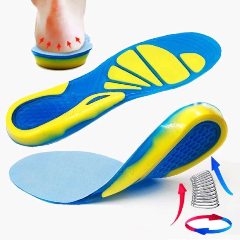 Jual Insole Sepatu Olahraga Silicone Gel Alas Kaki Sepatu Sport Empuk ...