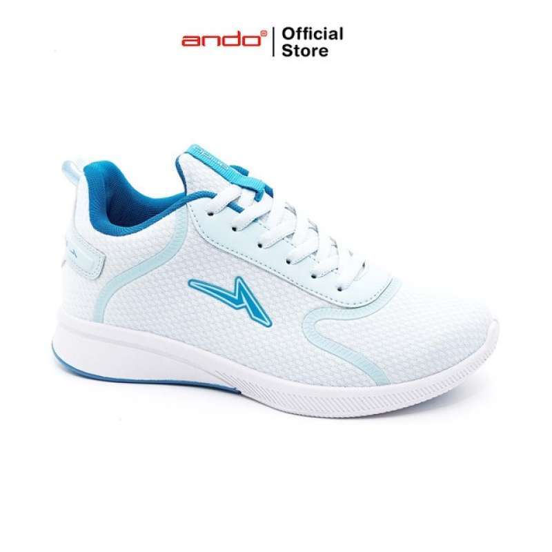 Promo Ando Official Sepatu Sneakers Dagefa Wanita Dewasa - Biru Langit ...