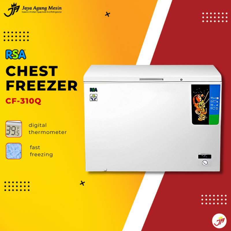 Promo Rsa Chest Freezer Cf-310q / Cf 310q / Freezer Box 300 Liter ...