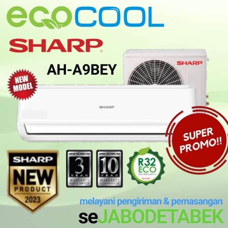 Promo Ac Sharp Ah -a9bey Ac 1pk R32 Ah - A9bey Garuda Series Harga Unit Only Diskon 23% Di ...