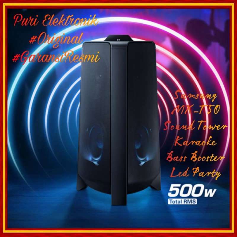 Promo Speaker Karaoke Bluetooth Sound Tower Mx-t50 / Mx T50 / Mxt50 ...