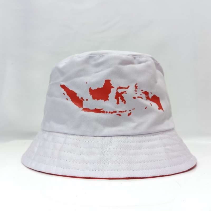 Jual Topi Indonesia Garuda Timnas Peta Nusantara Bolak Balik Reversible ...