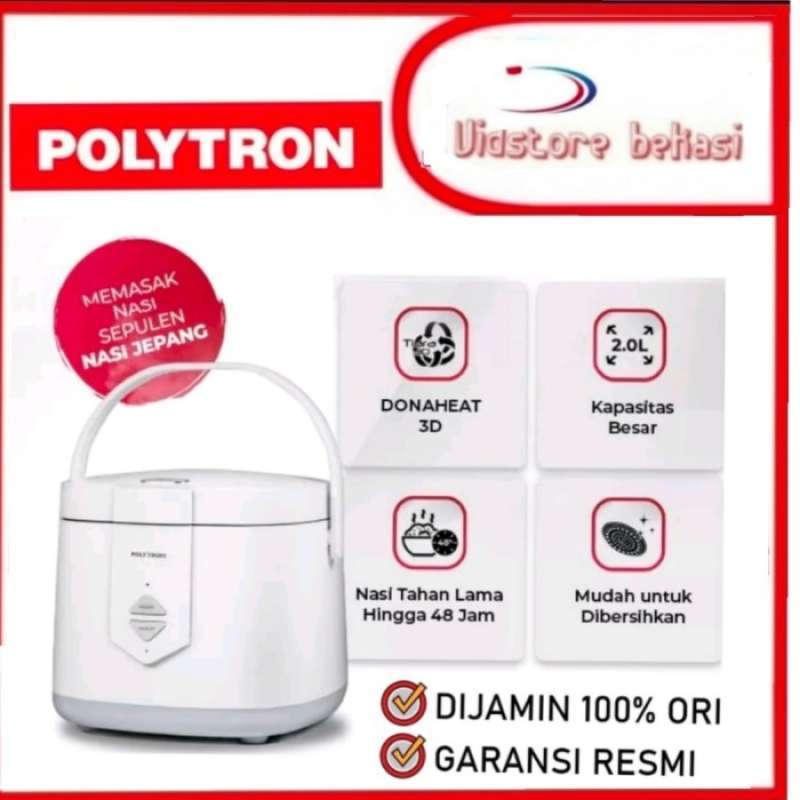 Promo Magic Com Polytron 2 Liter Prc 1201 Y/rice Cooker Prc1201y Prc ...