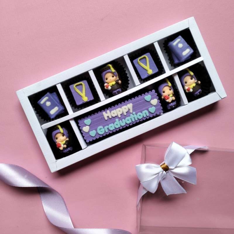 Jual Coklat Hadiah Souvenir Wisuda Happy Graduation Ulang Tahun Di ...