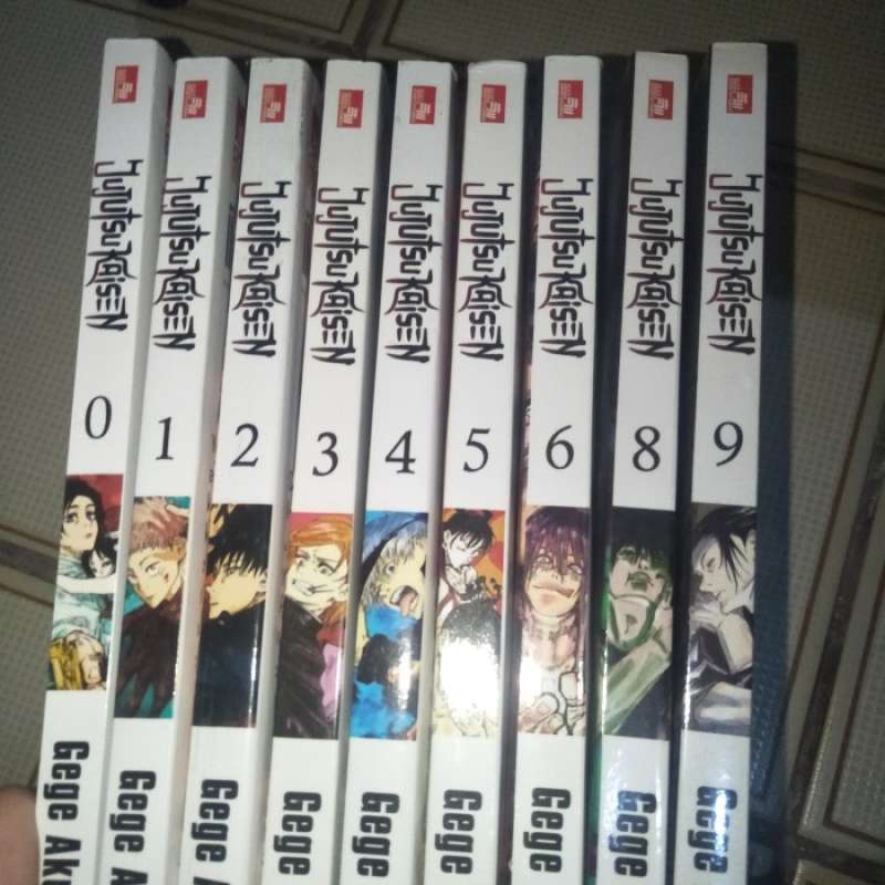 Jual Komik Jujutsu Kaisen Vol 0-9 Minus Vol 7 Set Kolpri Di Seller ...