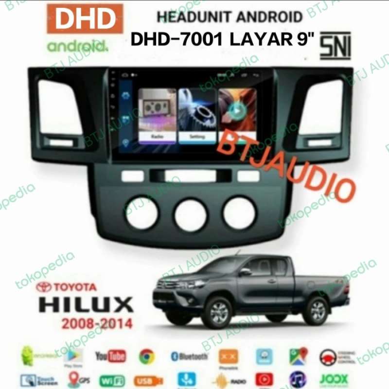 Promo Head Unit Tape Mobil Android Oem Toyota Hilux 2005-2015 Layar 9 ...
