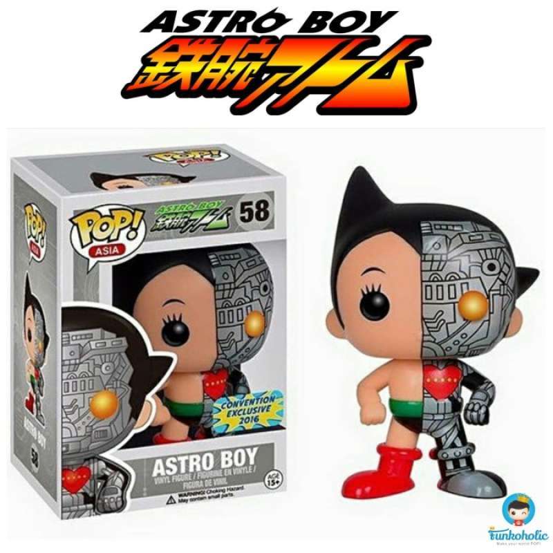 Jual Funko Pop! Asia Astro Boy - Astro Boy (half Robotic) Exclusive #58 ...