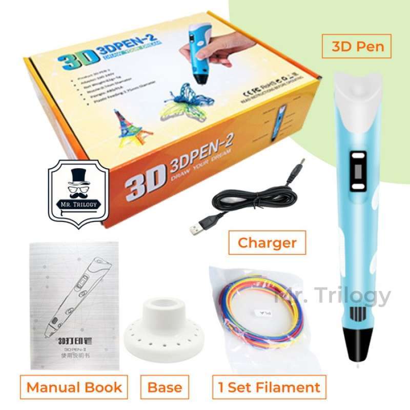 Jual Mainan Pen 3d Canggih Teknologi Kado Ulang Tahun Menggambar Anak ...