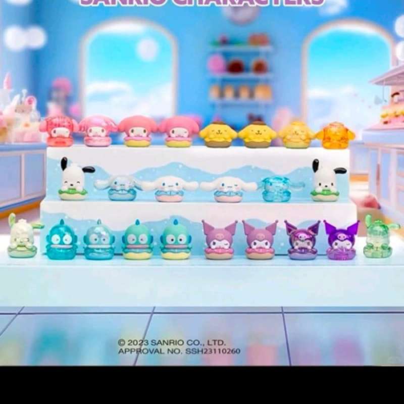Jual Mini Blind Box Sanrio Characters Doughnut Series/ Bb Donut Sanrio ...
