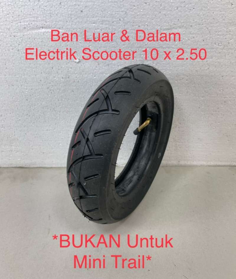 Jual Ban Luar + Dalam 10 X 2.50 Electrik Scooter - Hoverboard ...