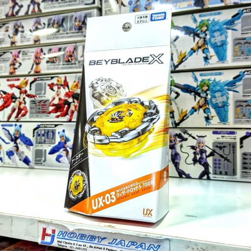 Jual Beyblade X Booster Ux-03 Wizard Rod 5-70db Di Seller Velvet Store ...