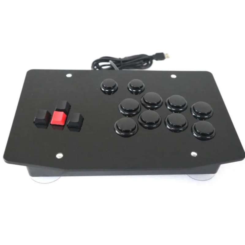 Jual Rac-j500k Keyboard Arcade Mixbox Style Fight Stick Game Control Di ...