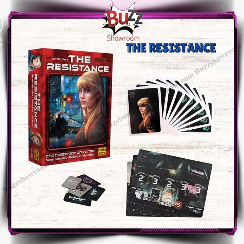 Jual The Resistance Board Game Card Games 3rd Edition Di Seller Sunshop - Cengkareng Timur, Kota ...