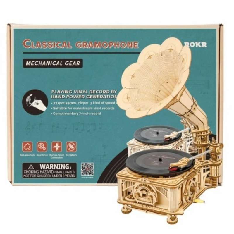 Jual Rokr Classical Gramophone Di Seller Velvet Store - Cengkareng ...