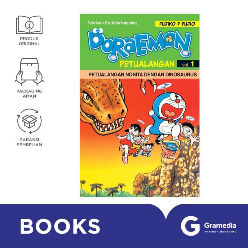 Jual Doraemon Petualangan 01 (2024) (fujiko F. Fujio) Di Seller Gramedia Official Store ...