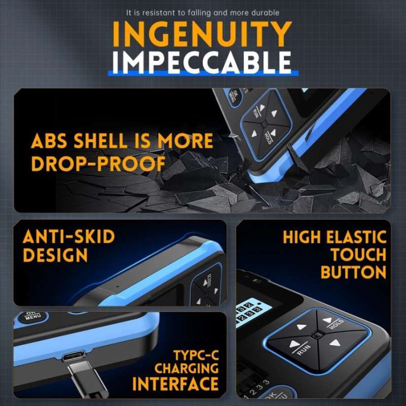 Jual Fnirsi Dso Tc3 Digital Oscilloscope Transistor Tester Function ...