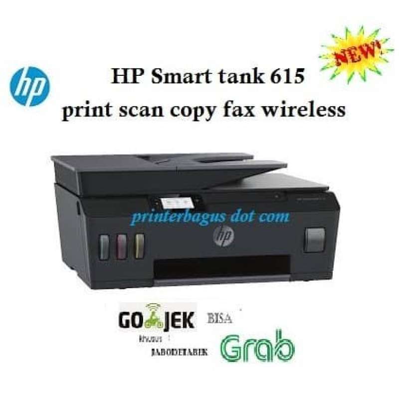 Promo 100% Produk Ori Printer Hp Smart Tank 615 Ink Tank Print Scan ...