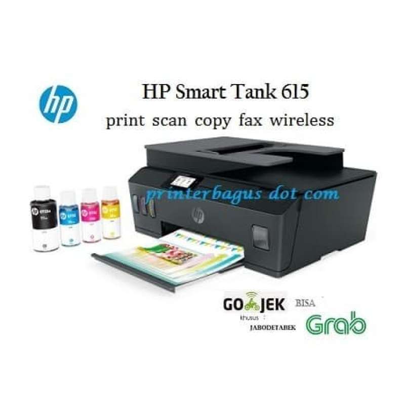Promo 100% Produk Ori Printer Hp Smart Tank 615 Ink Tank Print Scan ...