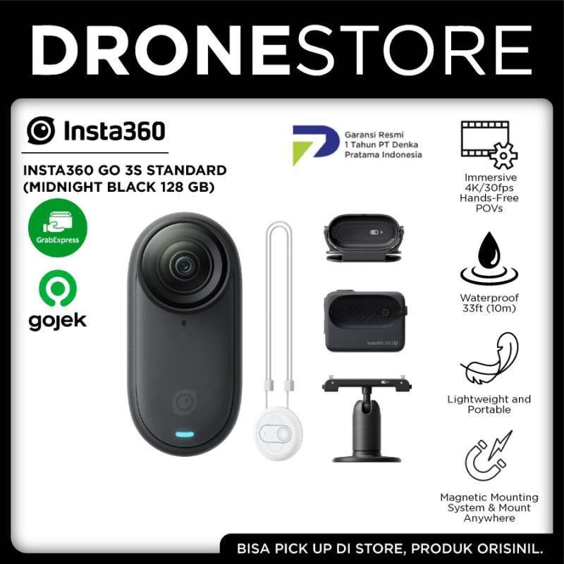 Jual Insta360 Go 3s Tiny Camera Action 4k Ultrahd Original Garansi ...