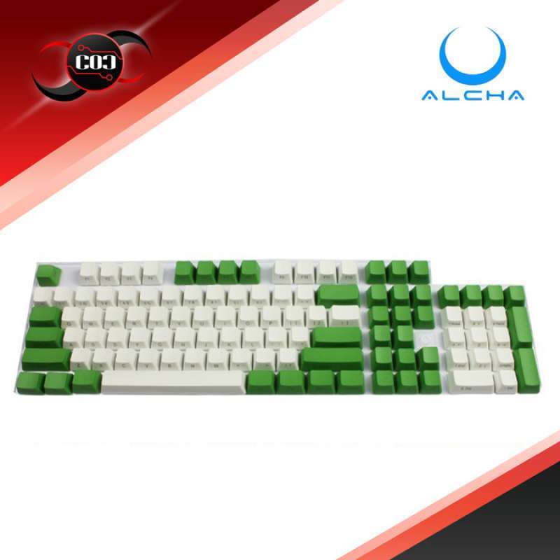 Promo 100% Produk Ori Alcha Keycaps Pbt Celtic Single Shot Side Letters ...